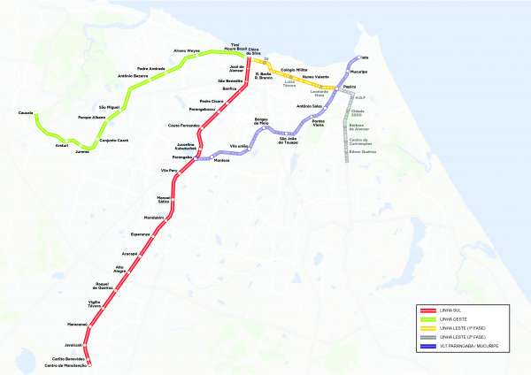 VLT Ramal Parangaba - Mucuripe - Secretaria da Infraestrutura
